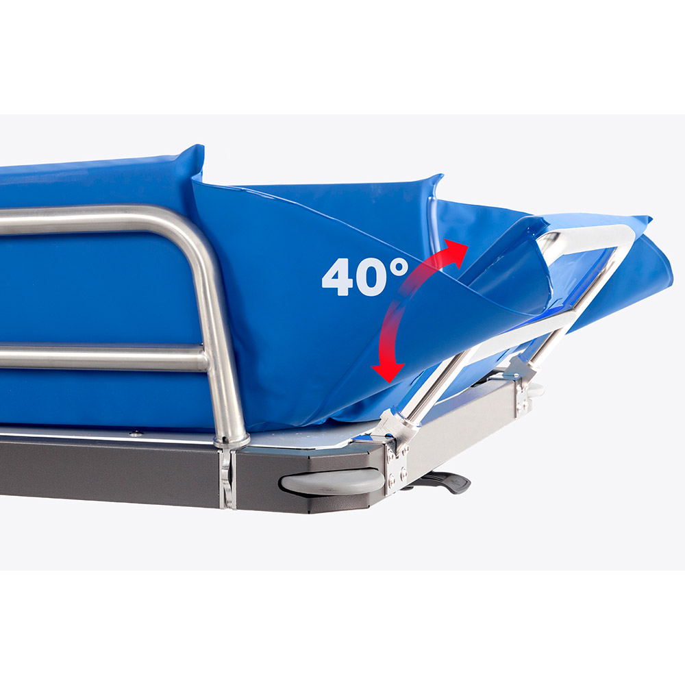 Каталка для миття лежачих пацієнтів SHOWER-TROLLEY-FOR-PAEDIATRIC-USE ...