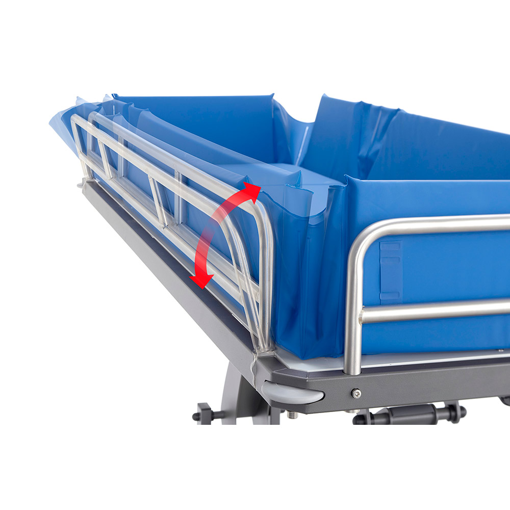 Каталка для миття лежачих пацієнтів SHOWER-TROLLEY-FOR-PAEDIATRIC-USE ...